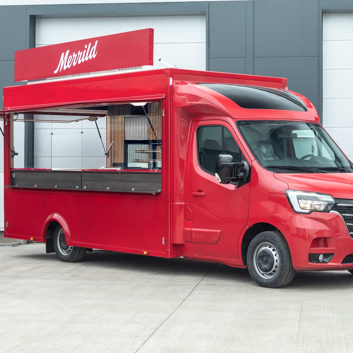 Food Truck Coffee Merrild - Przyczepy Gastronomiczne